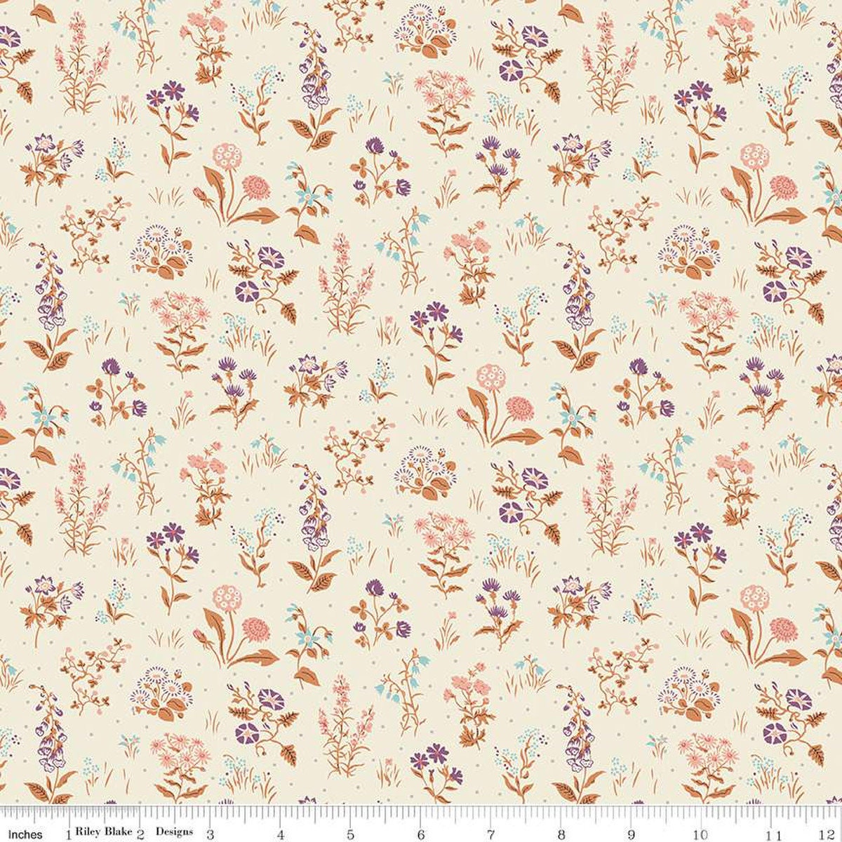 Liberty of London Quilt Fabric Woodland Walk Autumn Berries Autumn ...
