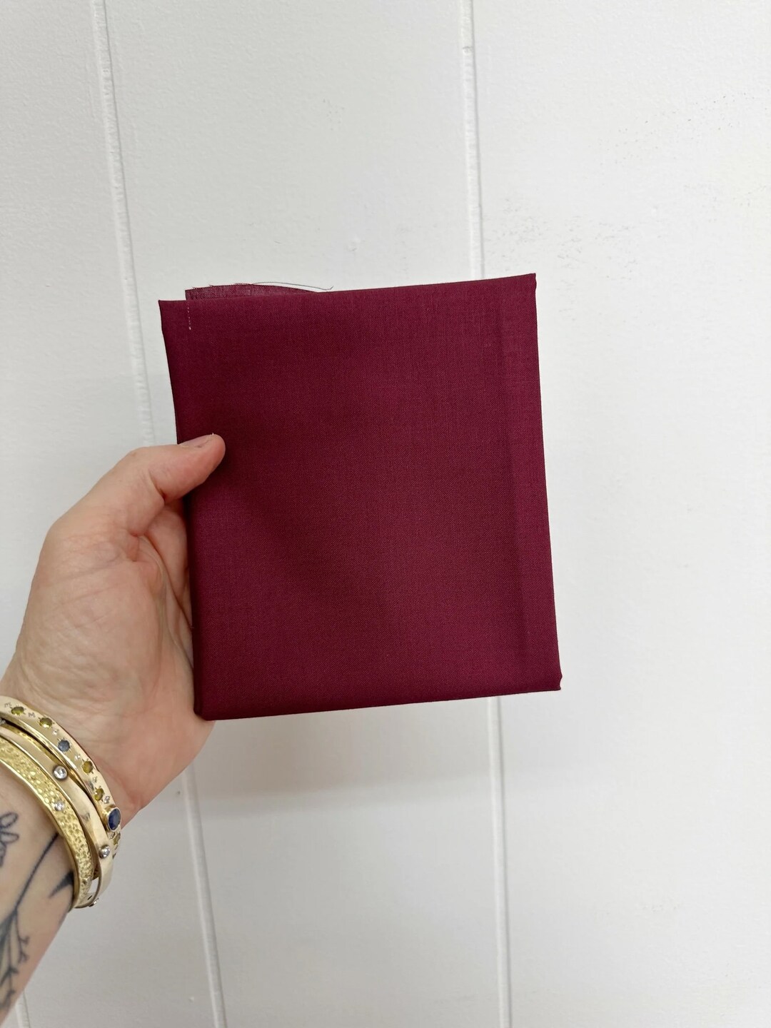 Ruby and Bee Solids - Mahogany Heather Ross and Annabel Wrigley ...