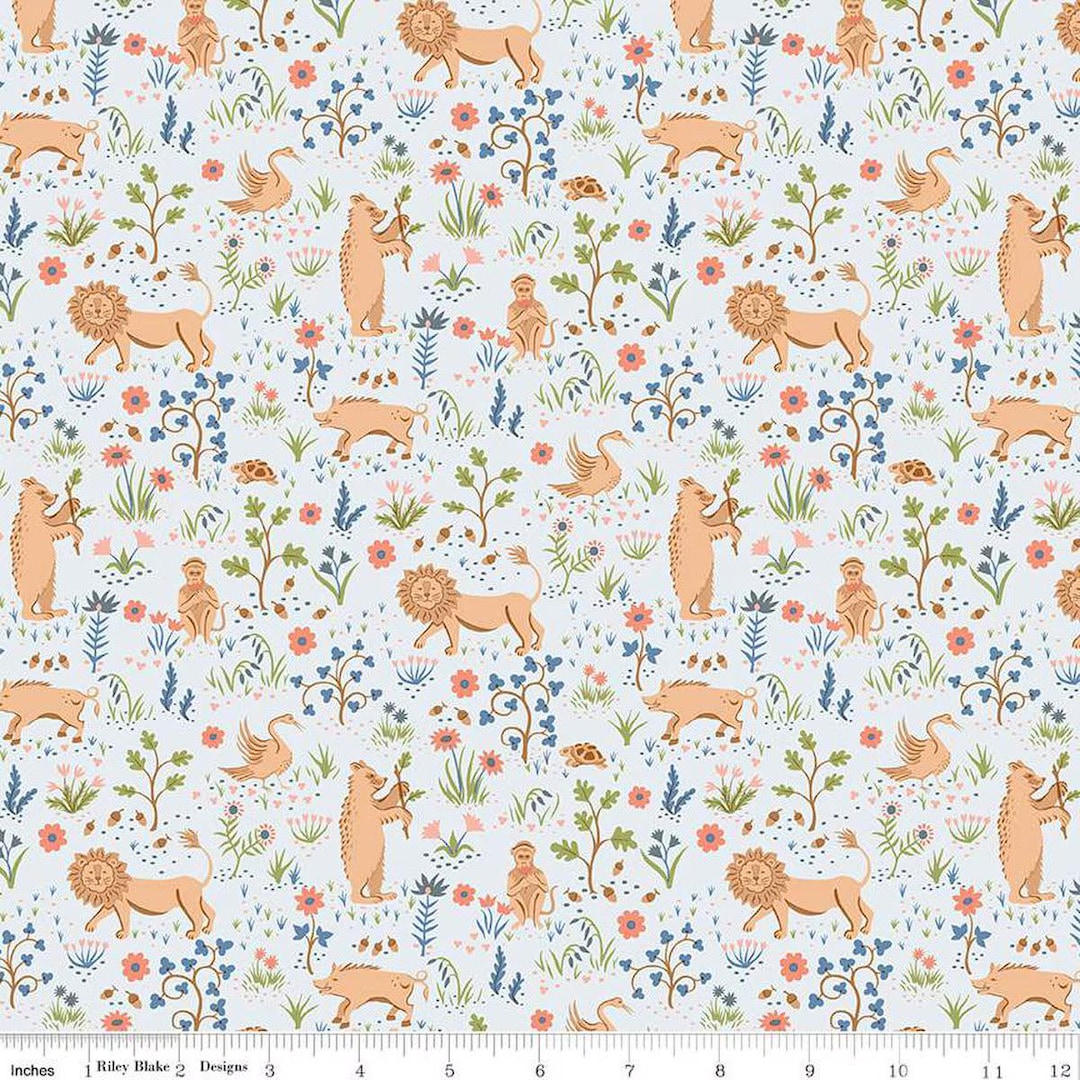 Liberty of London Quilting Fabric - Liberty Tree of Life Woodland ...