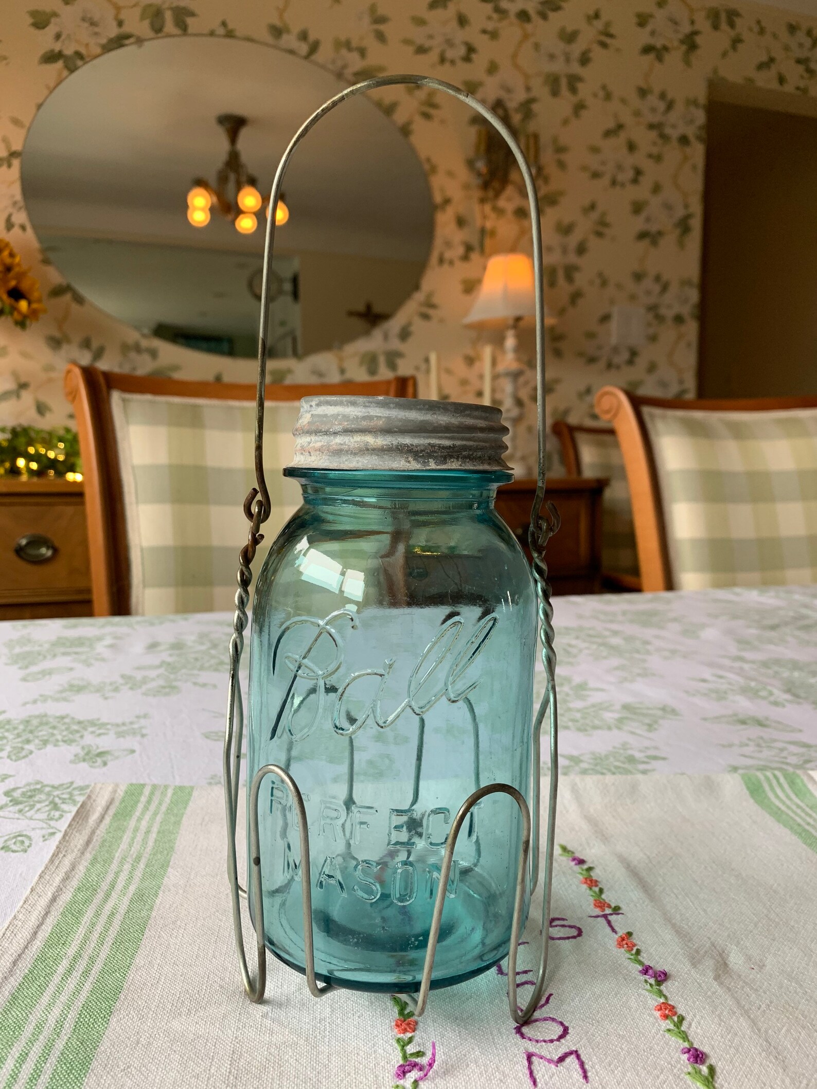 Vintage Wire Canning Jar Lifter-holds Wire Bail Jars for Quart | Etsy