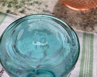 Number 13 Mason Jar - Etsy