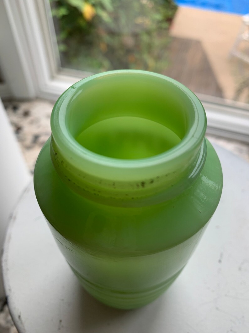 Jadeite Jar Pepper RIBBED SHAKER Super Sweet Vintage Storage - Etsy