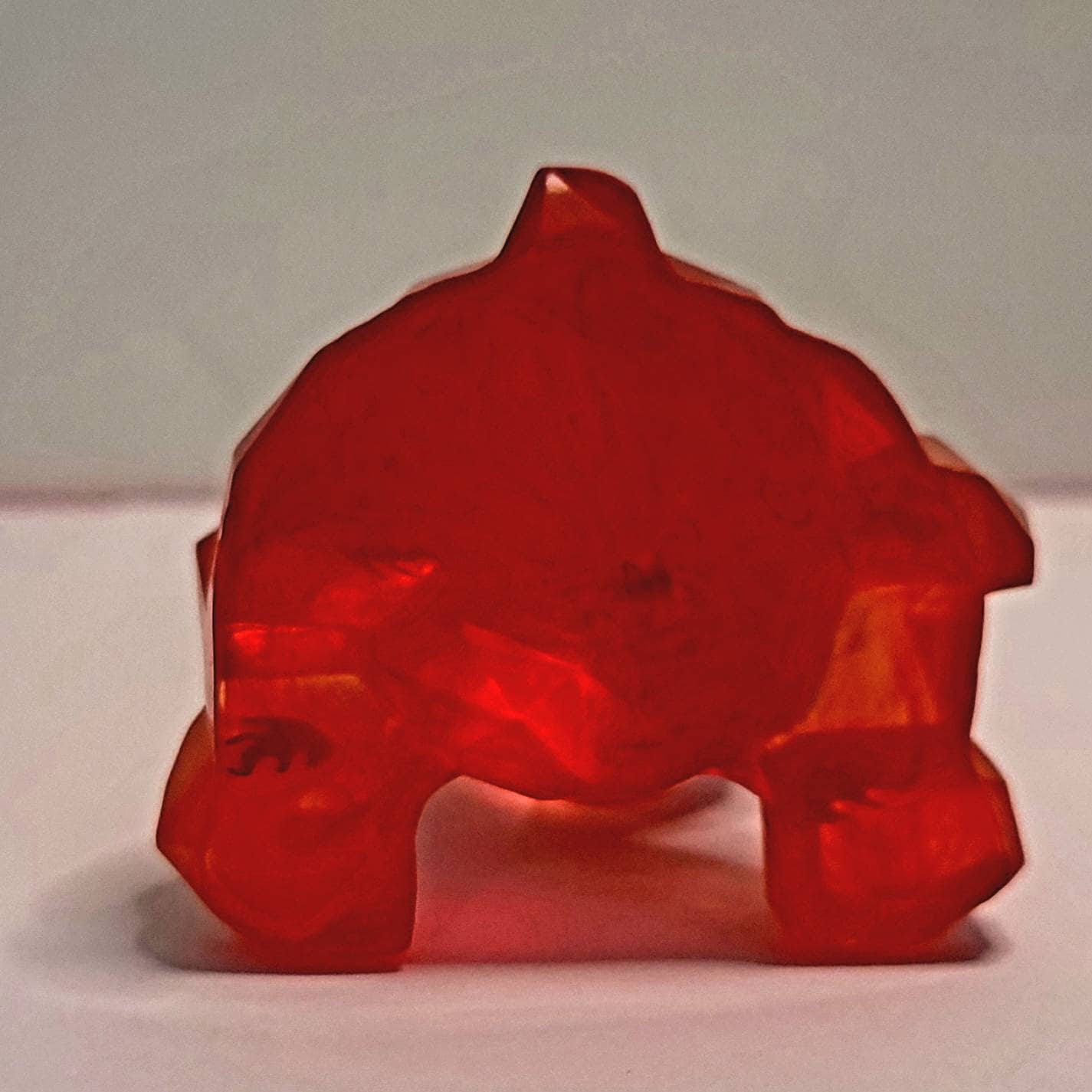 Fire Bear Hand Poured Resin Geometric Bear Figure - Etsy