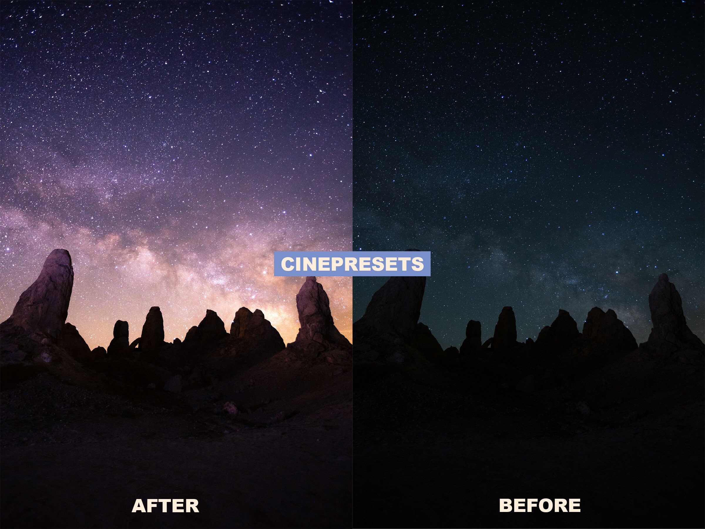Astrophotography Lightroom Presets for Desktop & Mobile Star Presets ...