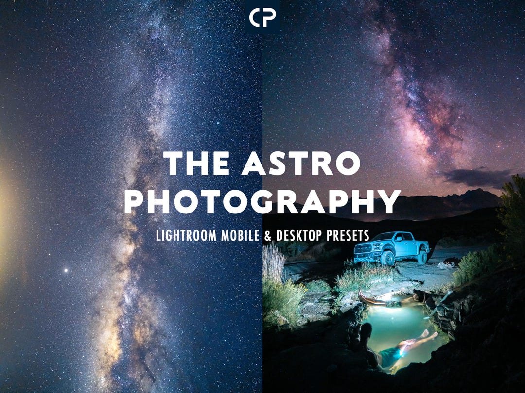 Astrophotography Presets for LR Desktop & Mobile Night Sky Preset, Star ...