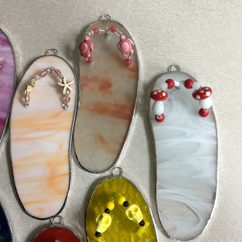 Flip Flops Stained Glass - Etsy