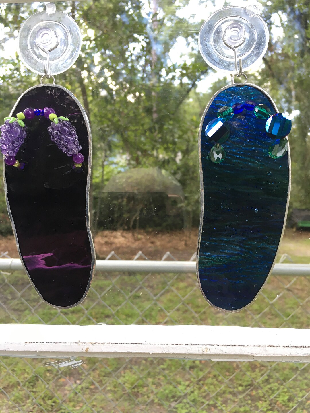 Flip Flops Stained Glass - Etsy