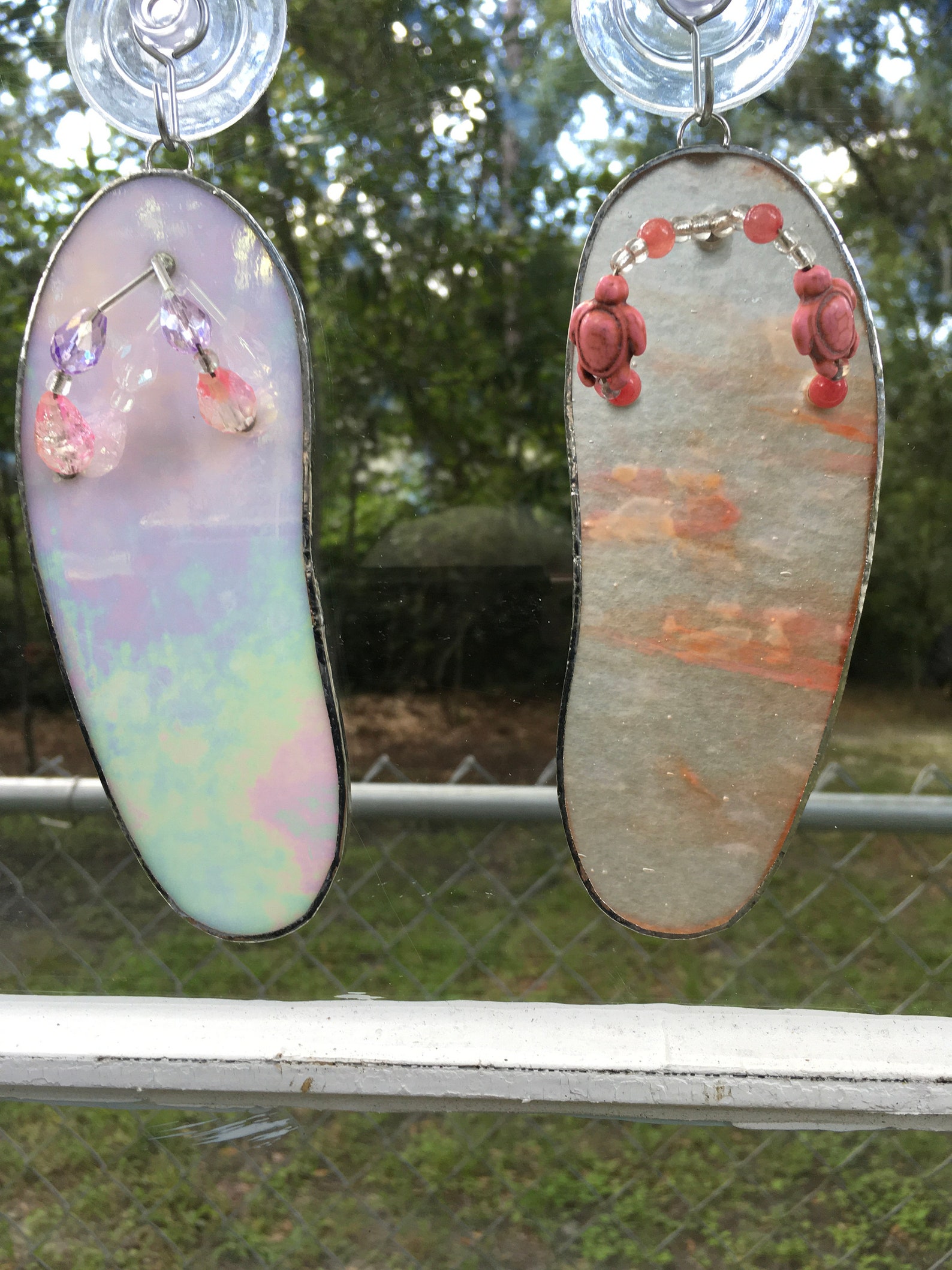 Flip Flops Stained Glass - Etsy