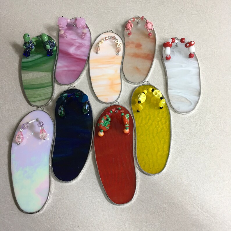 Flip Flops Stained Glass - Etsy