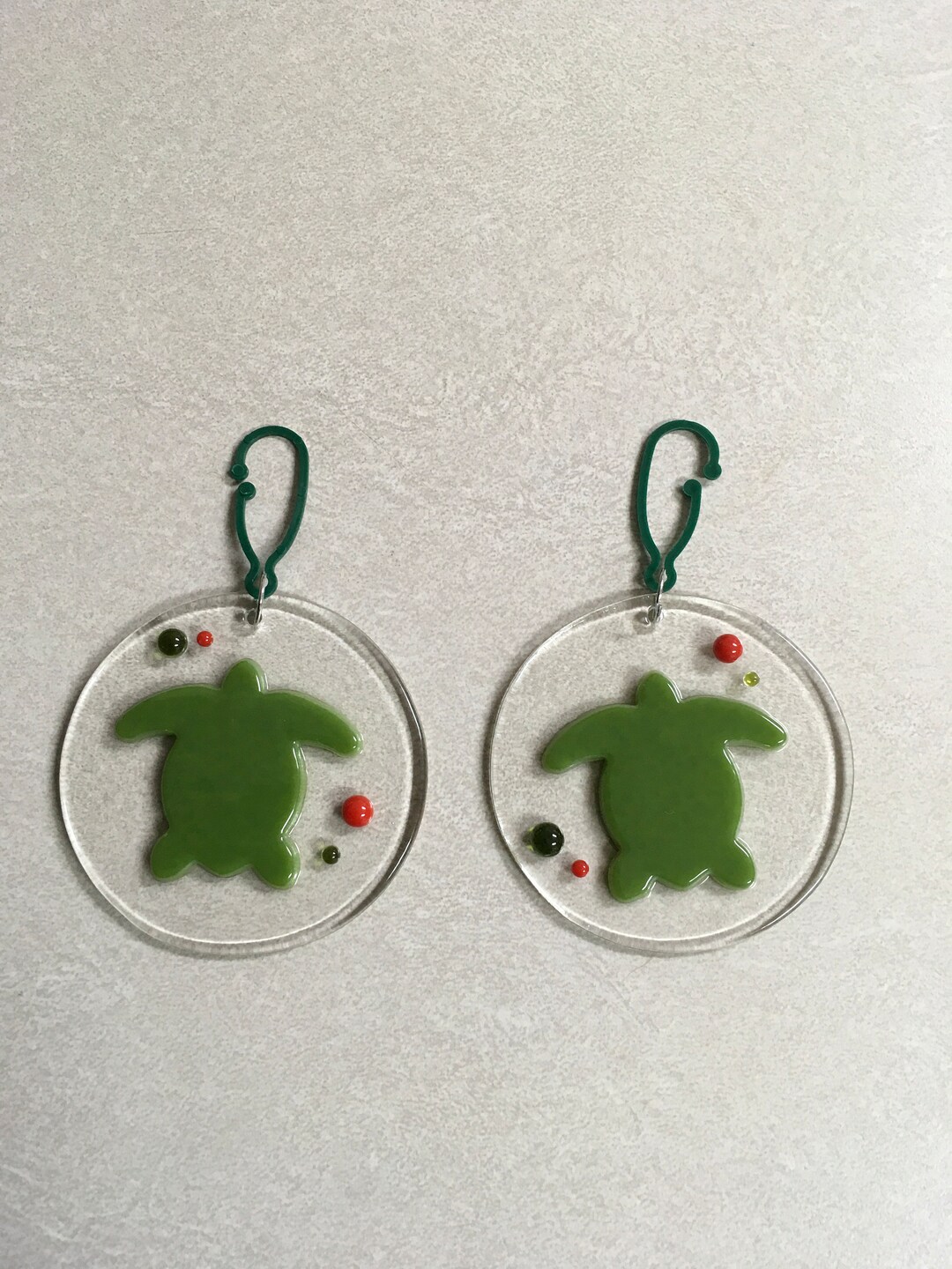 Sea Turtles - Fused Glass Sun Catchers/ornaments - Etsy