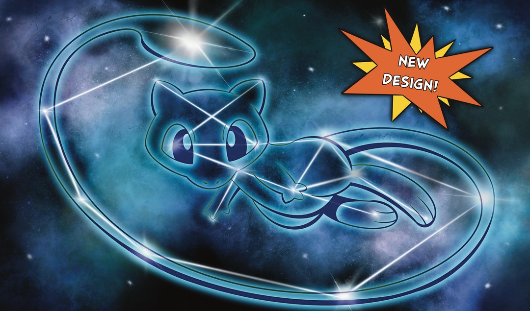 Mew Constellation Pokemon TCG Playmat - Etsy