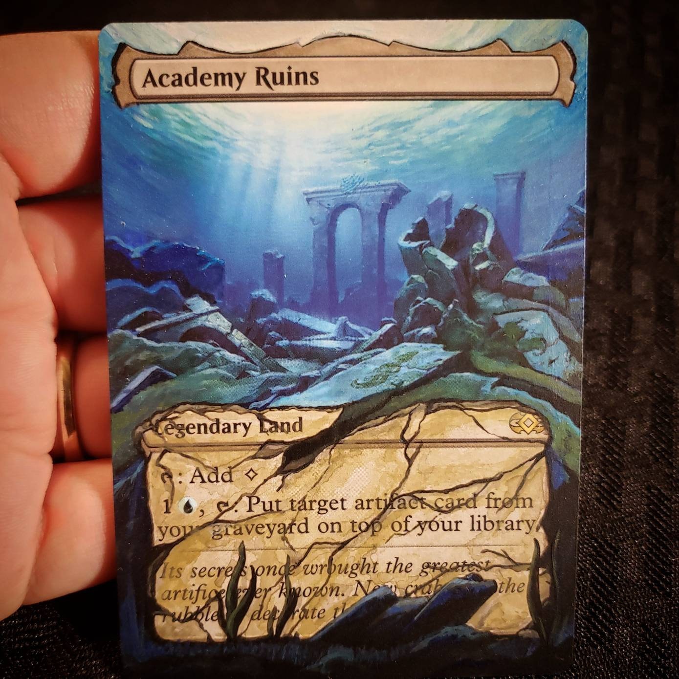 Magic The Gathering Altered Academy Ruins - Etsy España