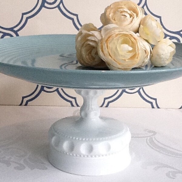 Blue Cake Stand - Etsy