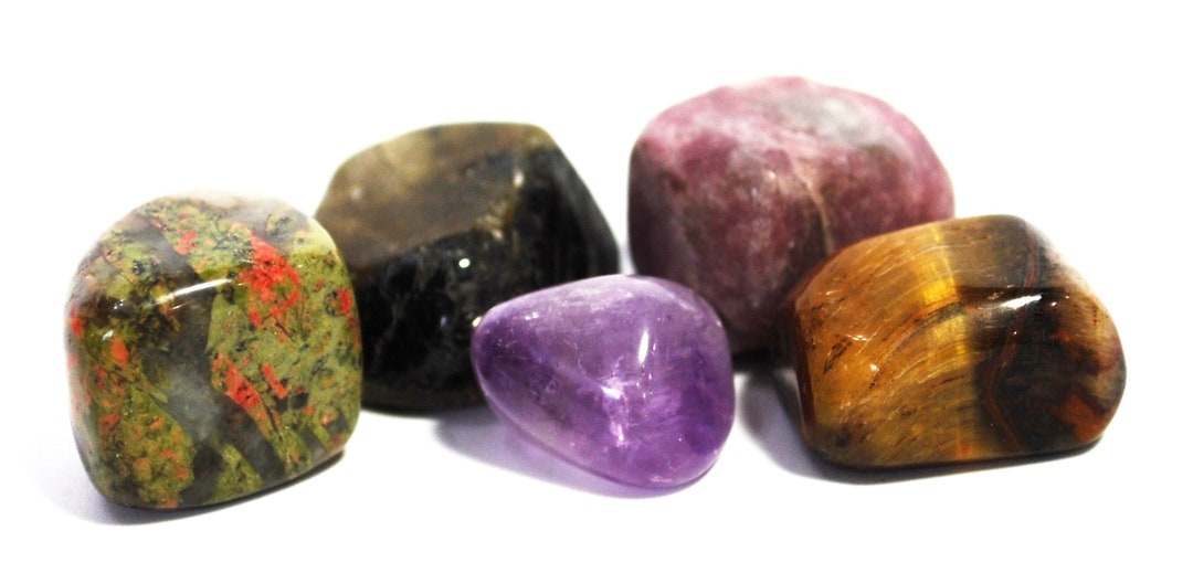 Crystals for 'sleep' Gemstone Tumble Stone Crystal Gift Set ...