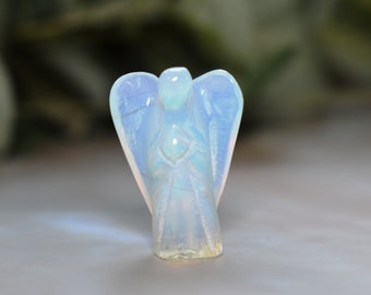 Opalite Crystal Guardian Angel Stone Gift Positive Stone - Etsy