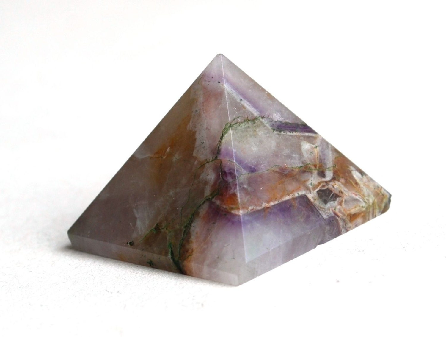 Amethyst Crystal Pyramid Gemstone Natural Stone Stone of - Etsy UK
