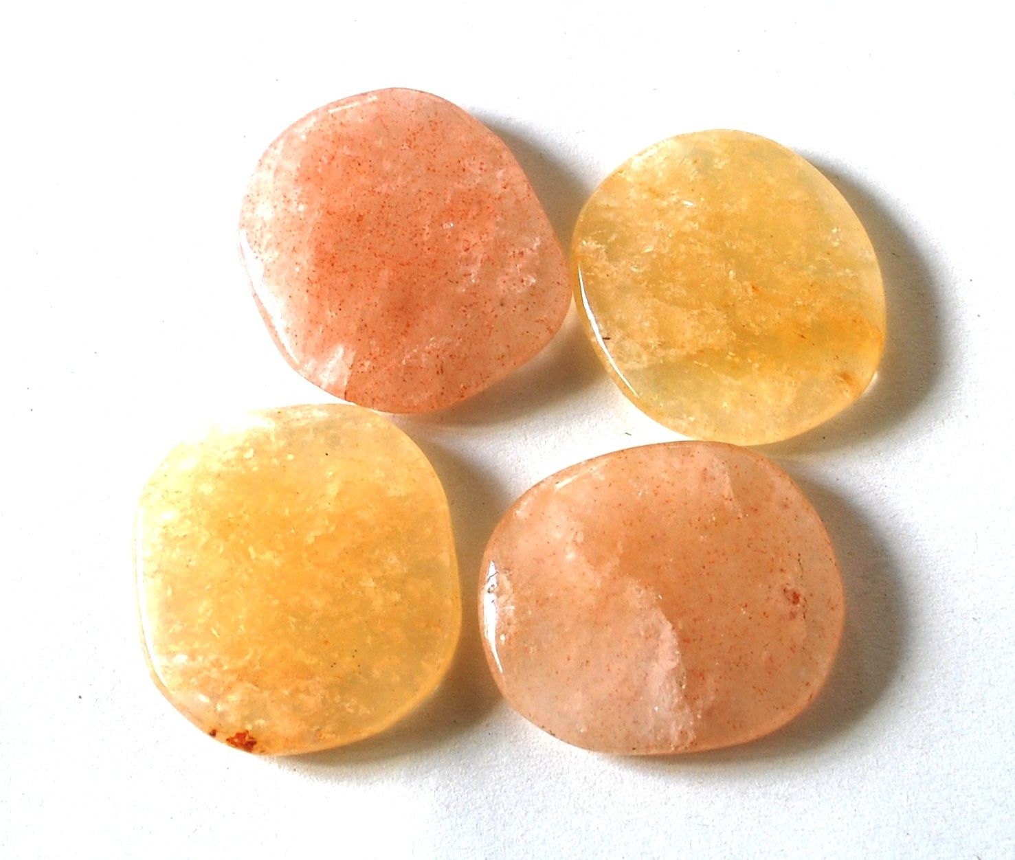 Natural Yellow Jade Crystal Palm Stone beautifully Gift - Etsy UK