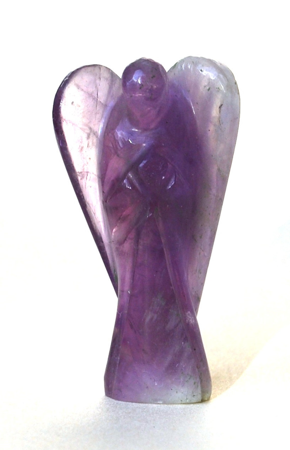 Amethyst Natural Crystal Guardian Angel Stone Unique Gemstone - Etsy