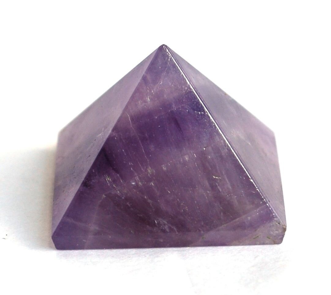 Amethyst Crystal Pyramid Gemstone Natural Stone Stone of - Etsy UK