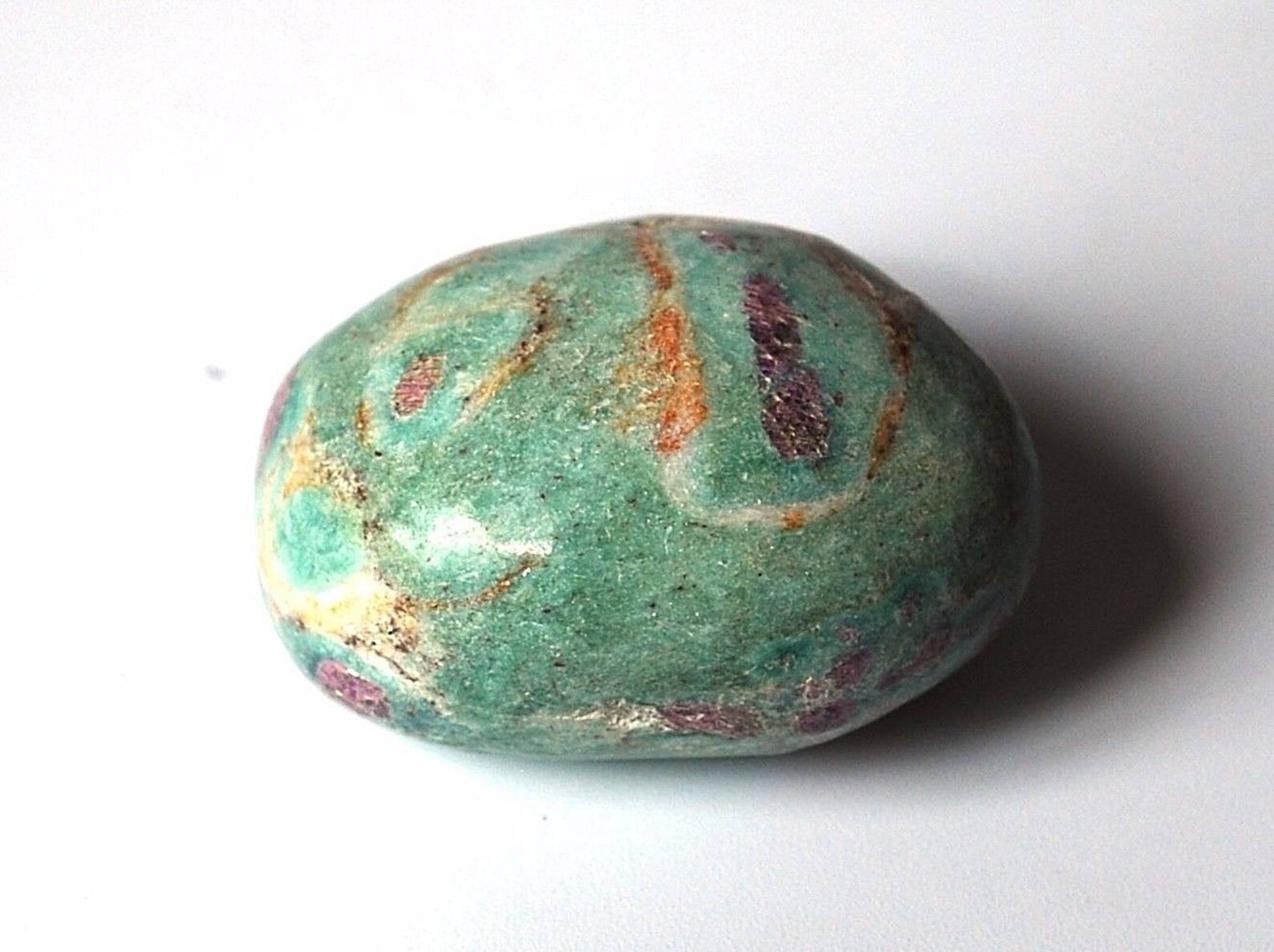 Ruby in Fuschite Combination Natural Crystal Gemstone Tumble - Etsy UK