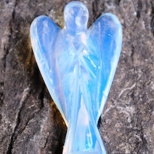 Opalite Crystal Guardian Angel Stone: Ethereal Healing Gift - Etsy