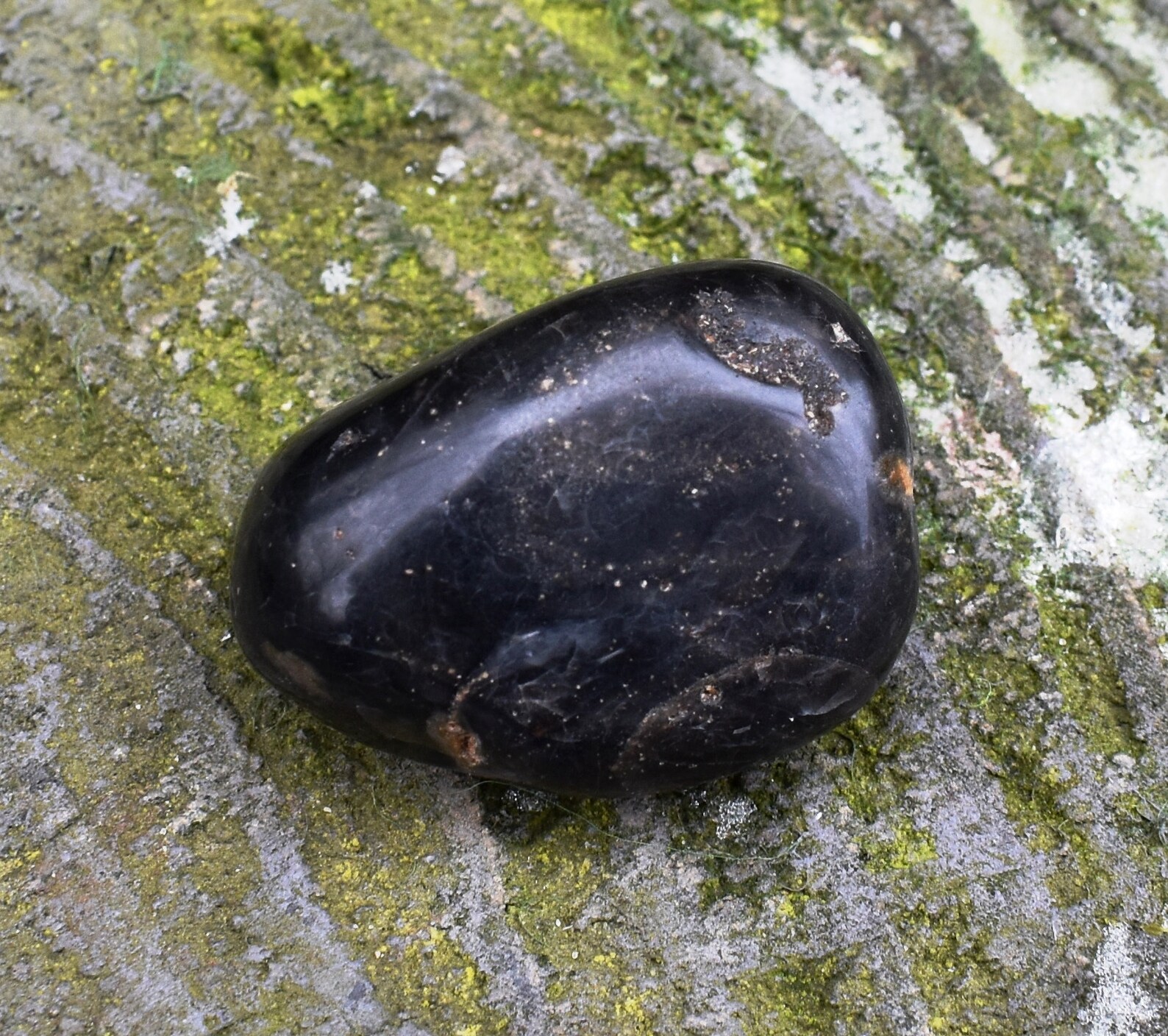 Black Onyx Crystal Gemstone Tumble Stone Natural Gift (beautifully Gift ...