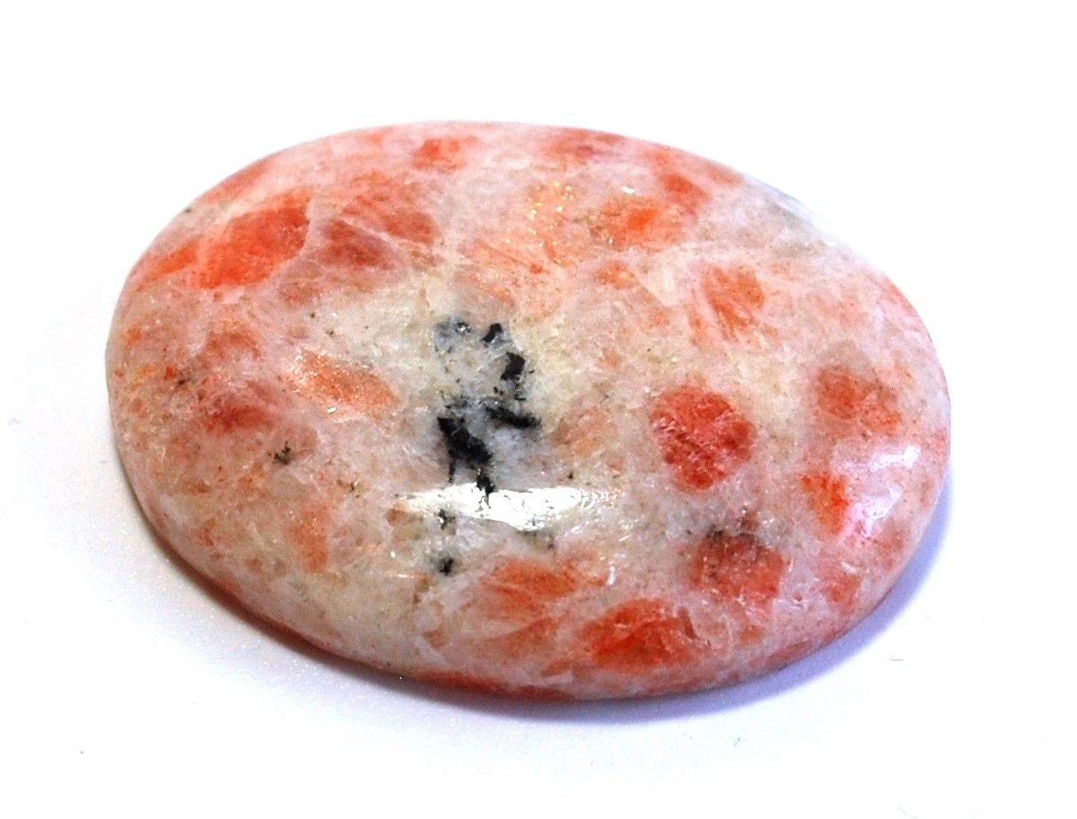 Sunstone Crystal Cabochon Natural Stone Beautifully Gift | Etsy