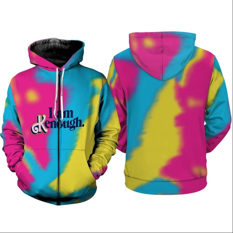 I Am Kenough Pullover Hoodie | Ken Margot Robbie Ryan Gosling 3D Full ...