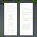 Classic & Elegant Wedding Program, Prints sold in Sets of 25 or ...