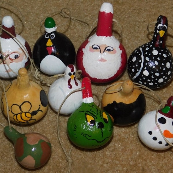 Christmas Gourd - Etsy