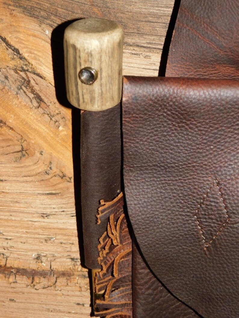 Leather Muzzleloader Fringed Possibles Pouch - Etsy
