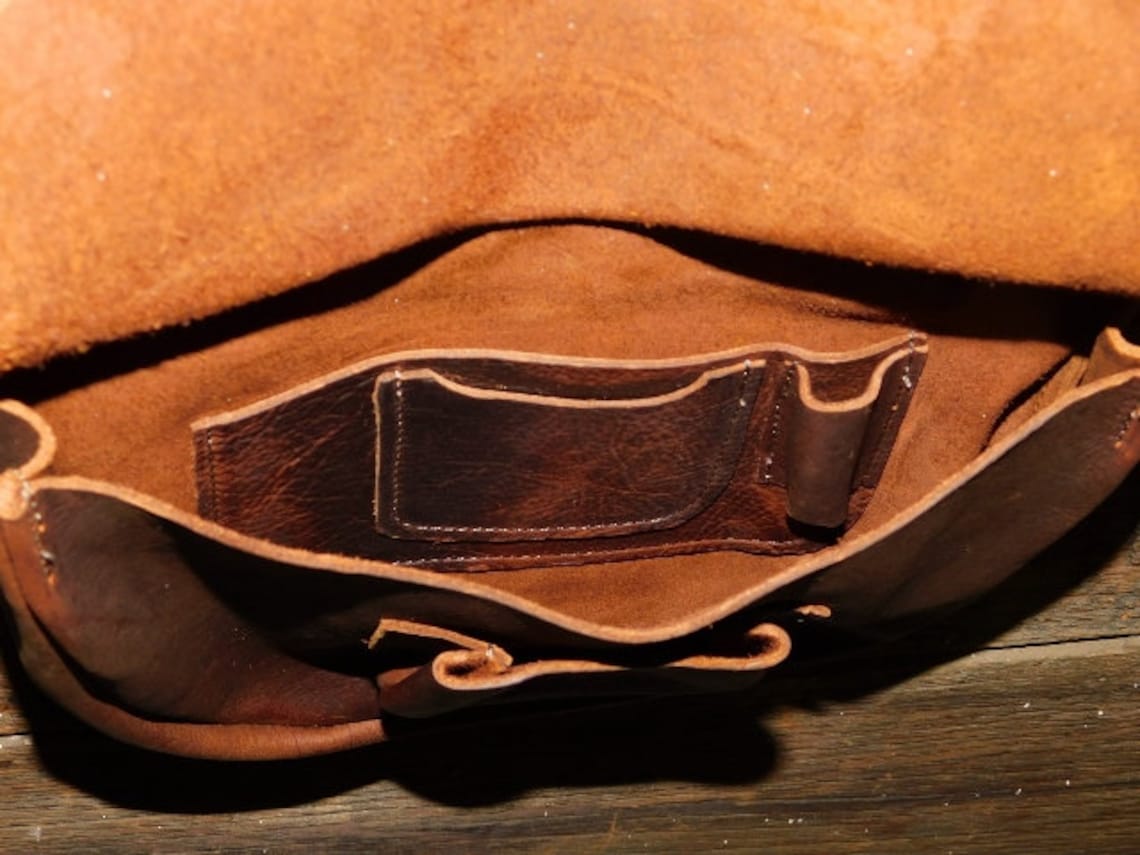 Handmade Leather Muzzleloader Possibles Bag - Etsy