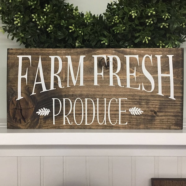 Produce Signs - Etsy