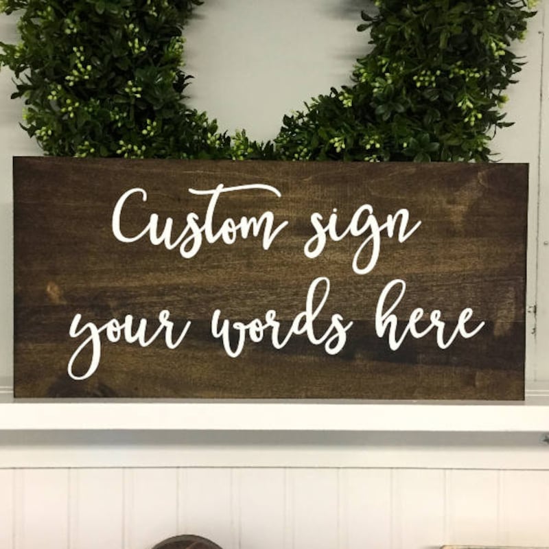 Wooden Sign Saying - Etsy