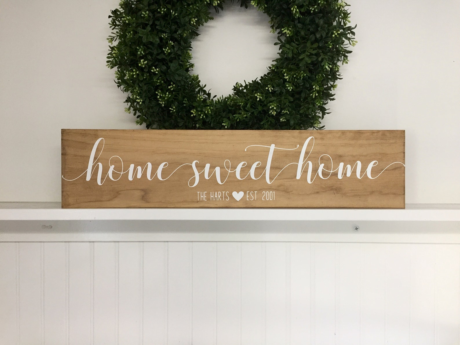 Home Sweet Home Sign Wood Home Sign Housewarming Gift House - Etsy