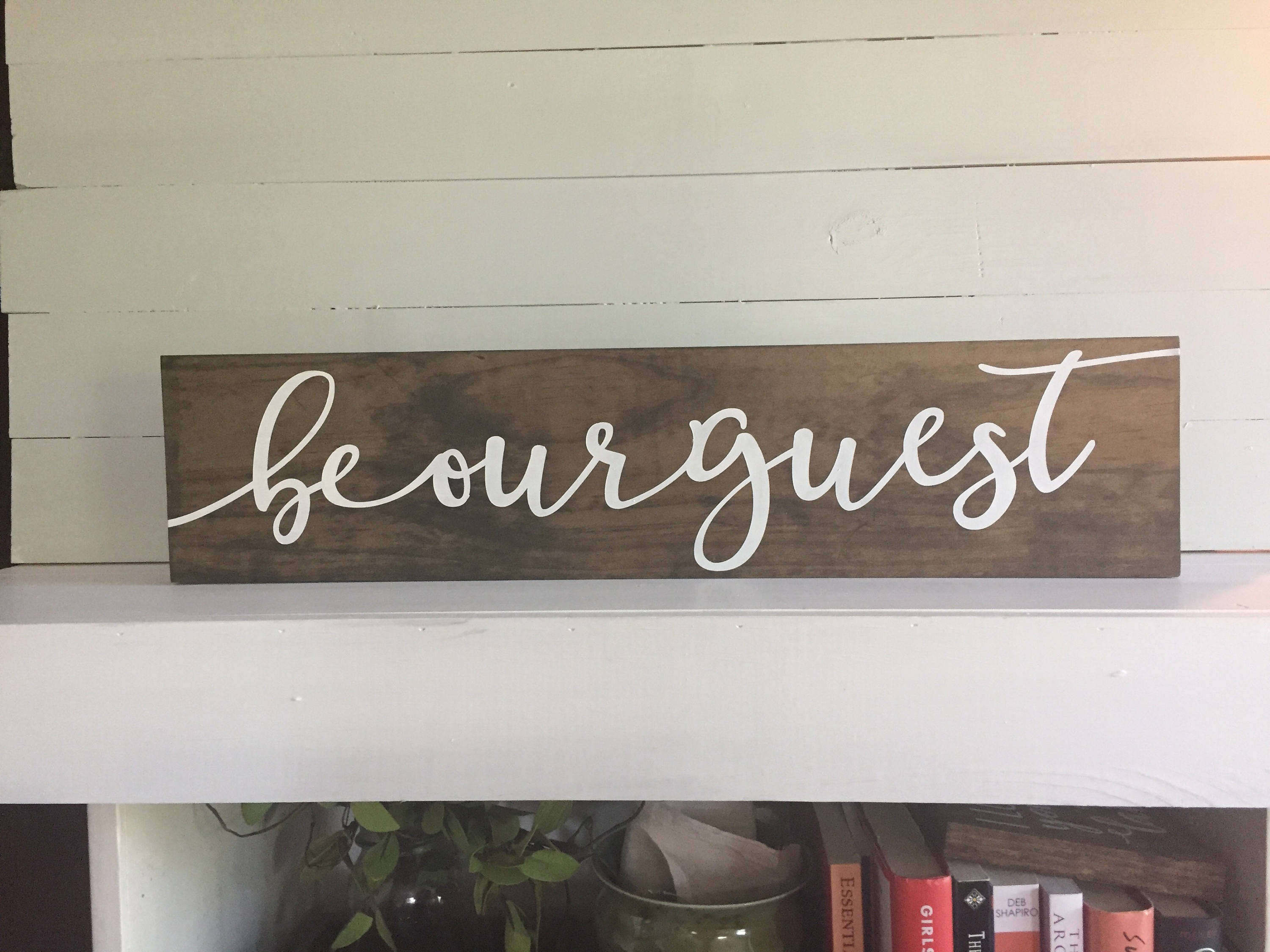 Be our guest sign Be our guest wood signs wooden signs | Etsy