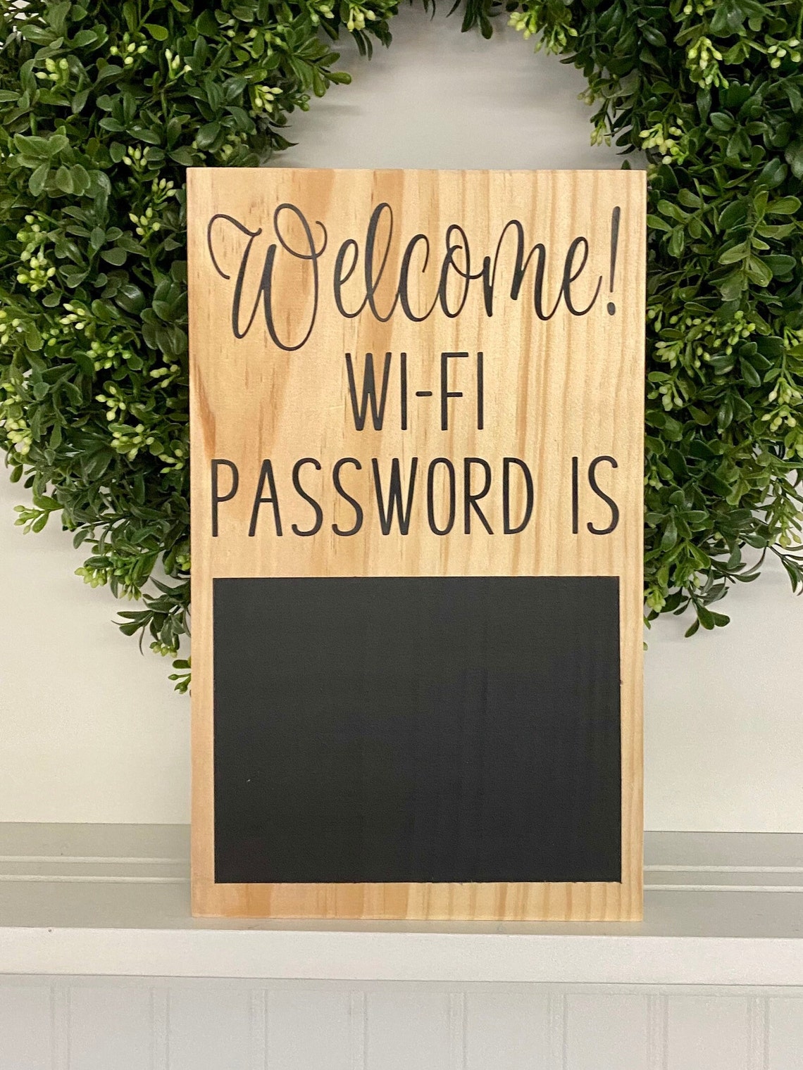 Wifi Password Sign Airbnb Guest Sign New Home Gift Hostess - Etsy