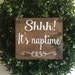 Baby Sleeping Sign Do Not Disturb Sign Nap Time Door Sign Baby Shower ...