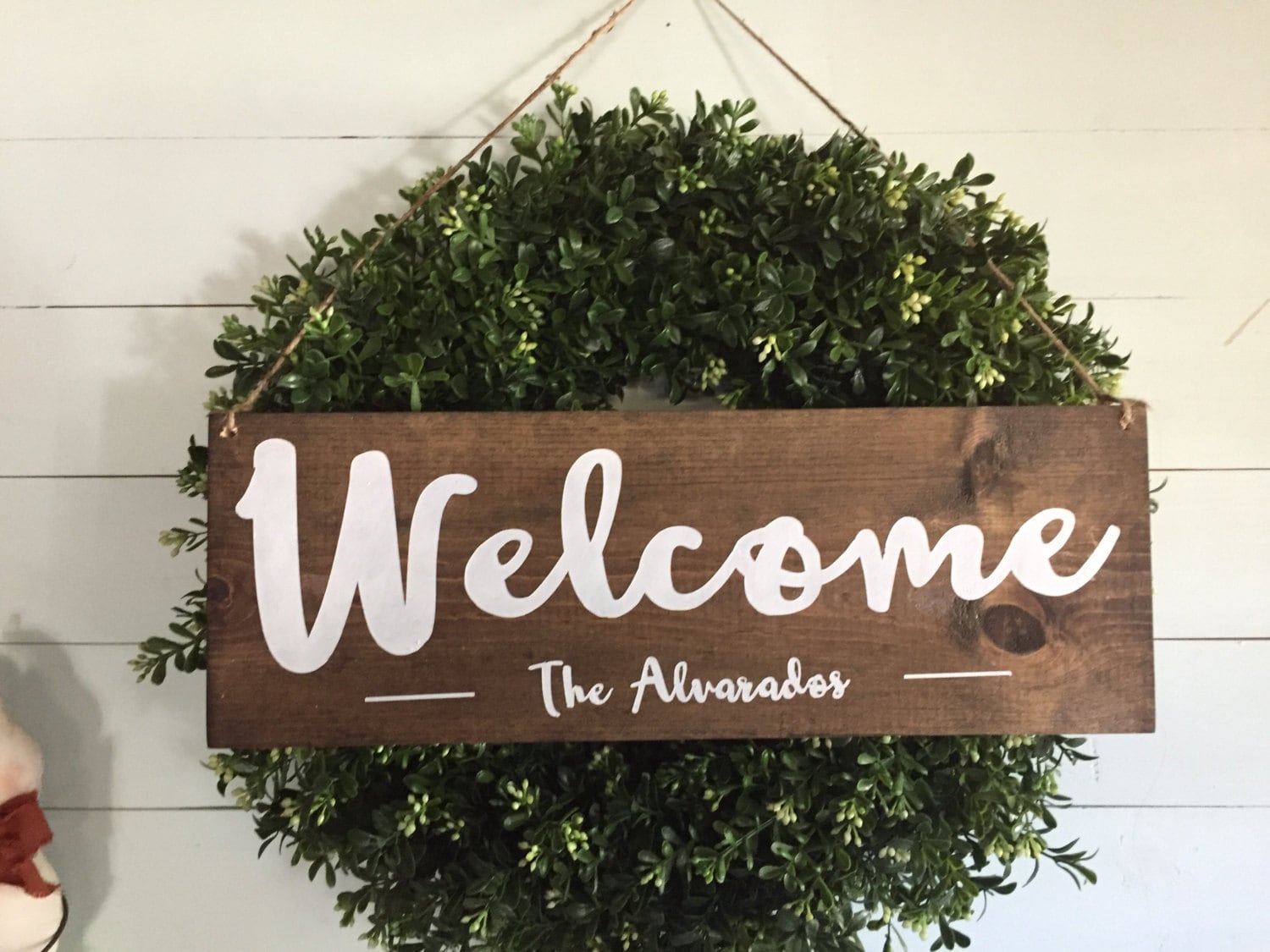 Welcome Sign Welcome Door Sign Personalized Sign Family | Etsy