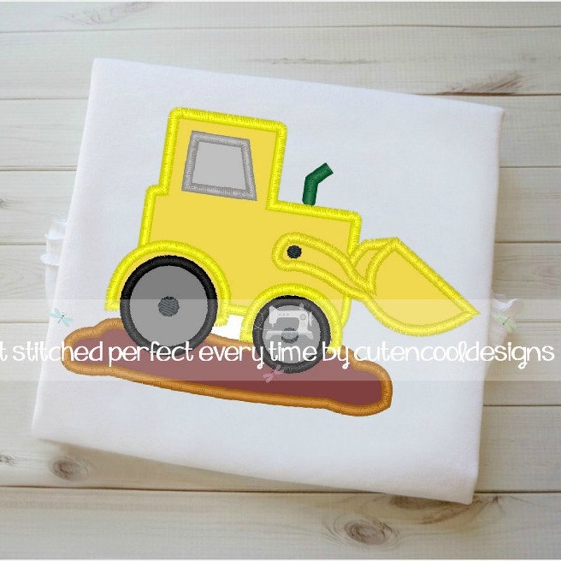 Digger Applique - Etsy
