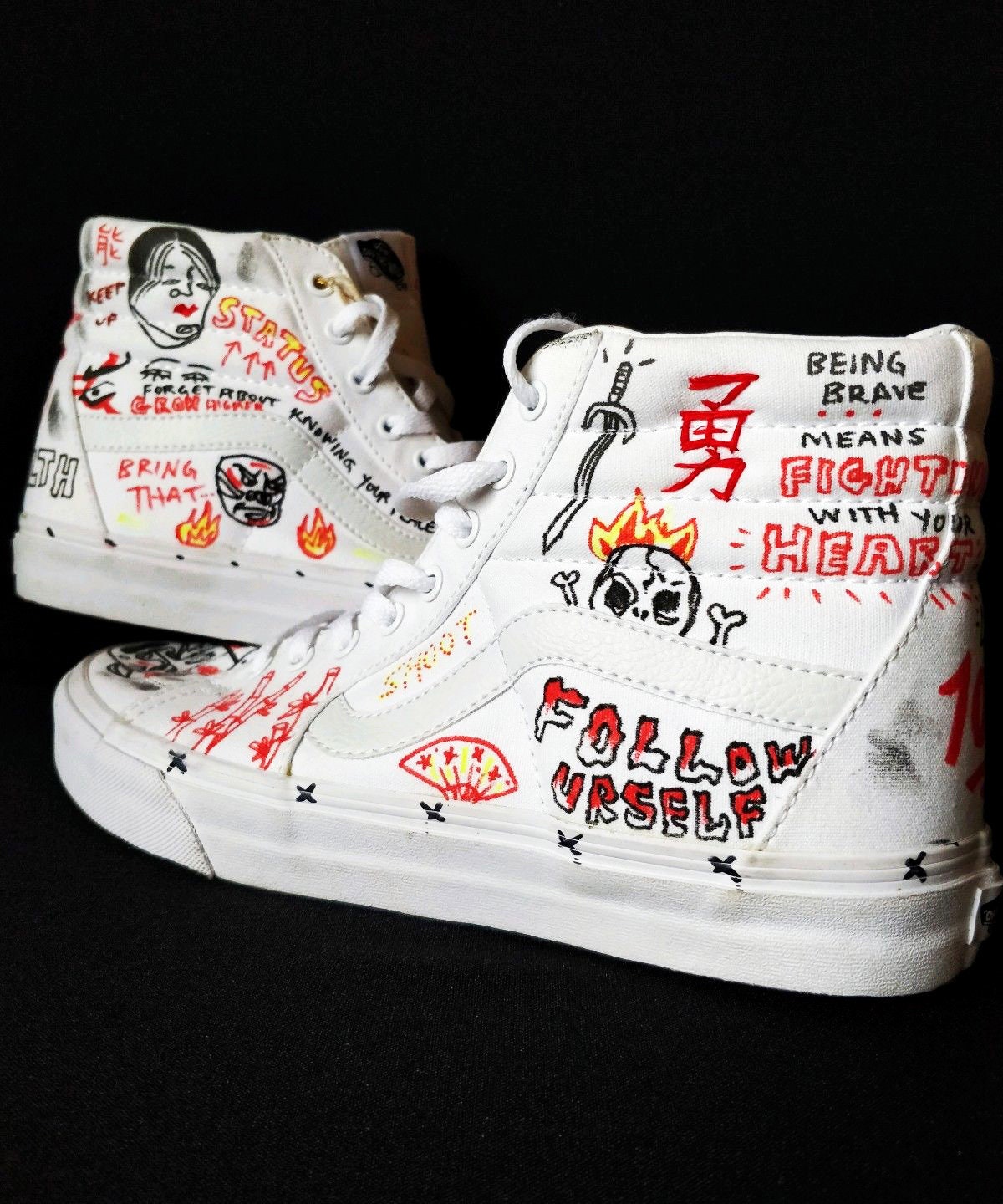 Vans Template Sk8 Hi