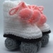 Roller Skate Style Baby Booties - Pastel Collection - Etsy