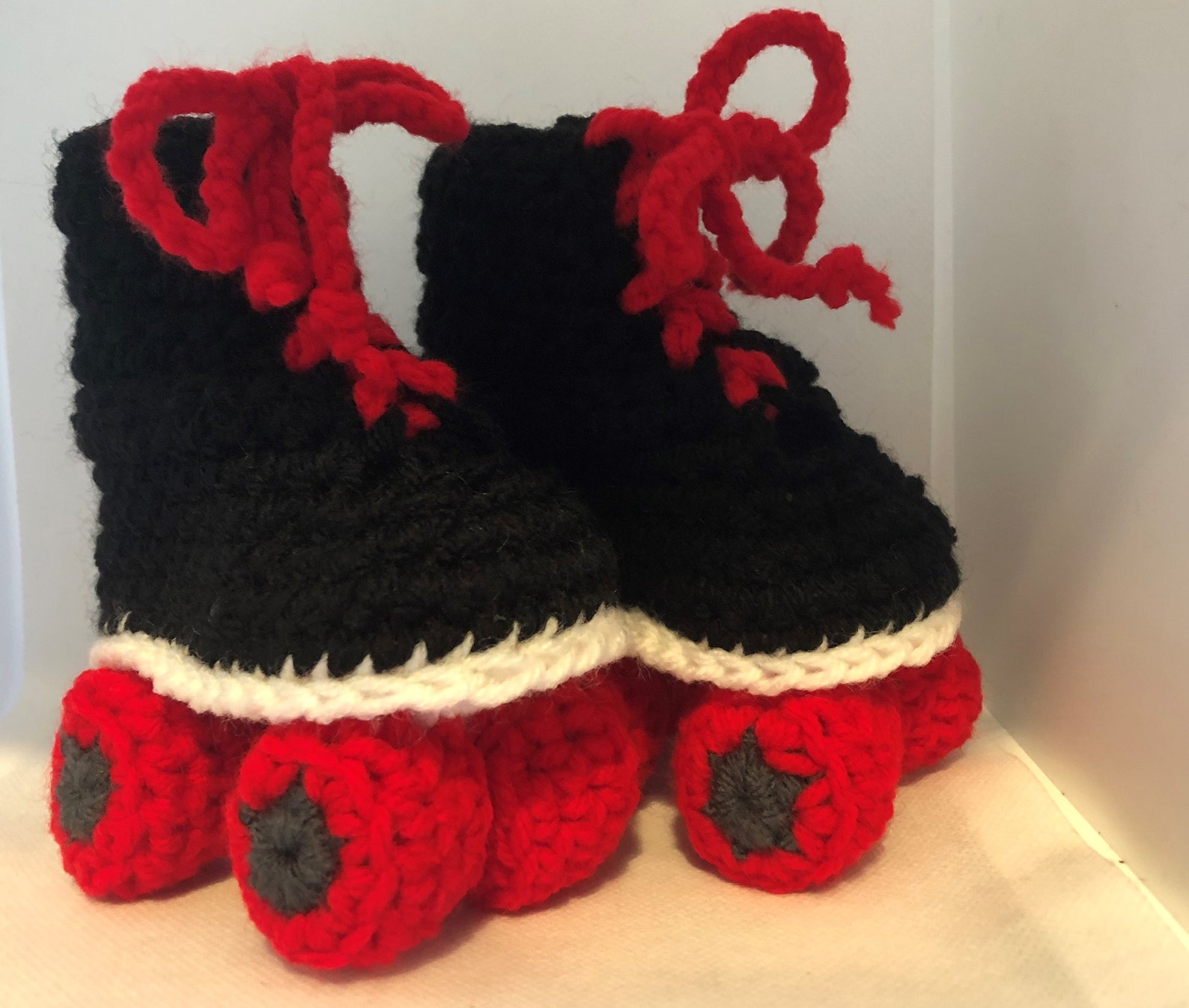 Racing Style Roller Skate Baby Booties - Etsy
