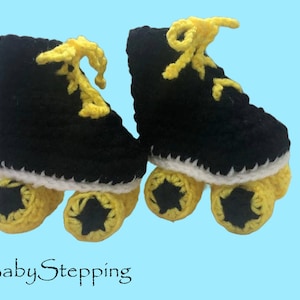 Racing Style Roller Skate Baby Booties - Etsy