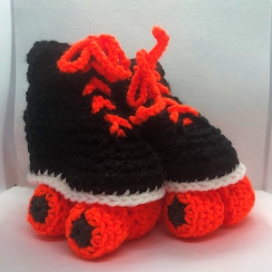 Racing Style Roller Skate Baby Booties - Etsy