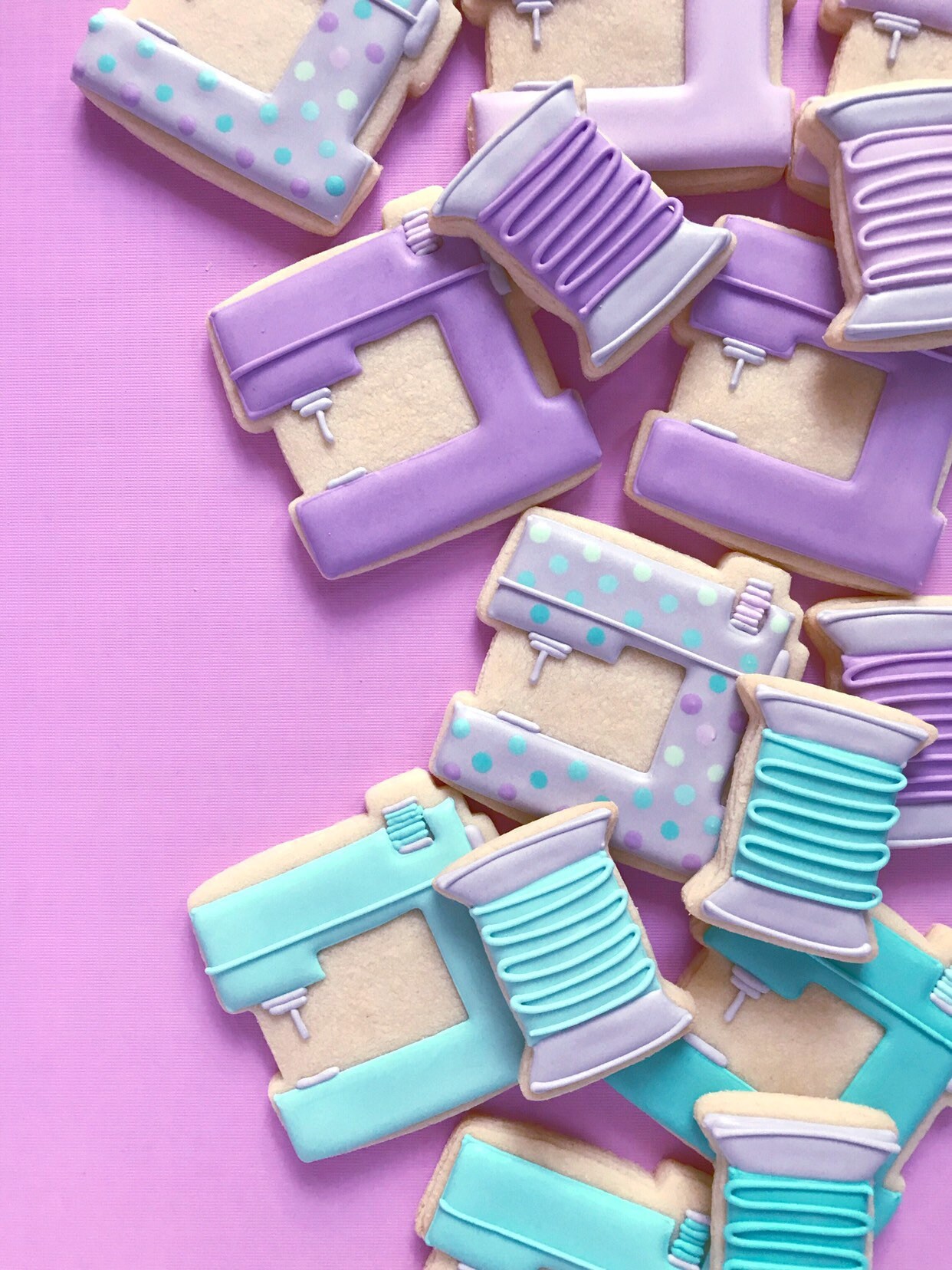 Sewing Machine + Spool Cookie Cutter - Set of 2! - Etsy