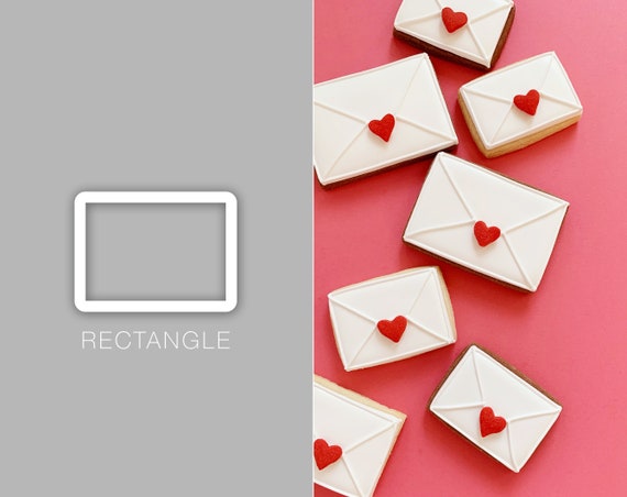 Rectangle Cookie Cutter | Etsy