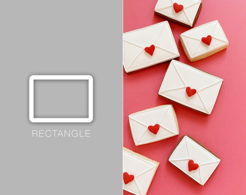 Rectangle Cookie Cutter | Etsy