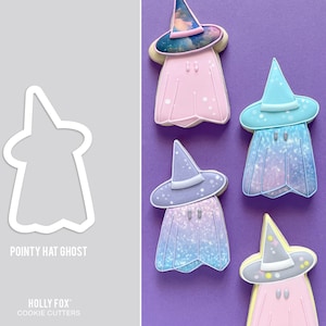 Pointy Hat Ghost Cookie Cutter - Etsy
