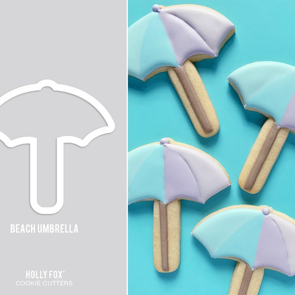 Umbrella Cookie - Etsy